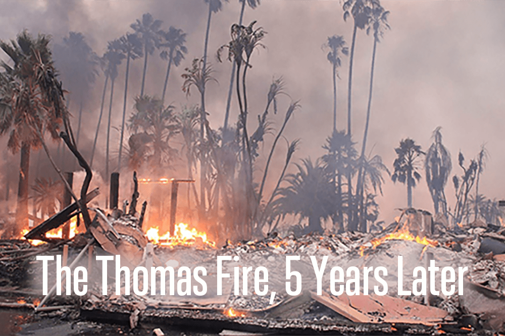 The 5-Year Thomas Fire Anniversary: Still Not Ready for Another ...